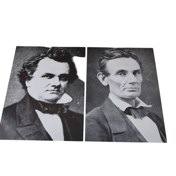 Art | Abraham Lincoln Stephen Douglas Photo Repro Print Dpa Series ...
